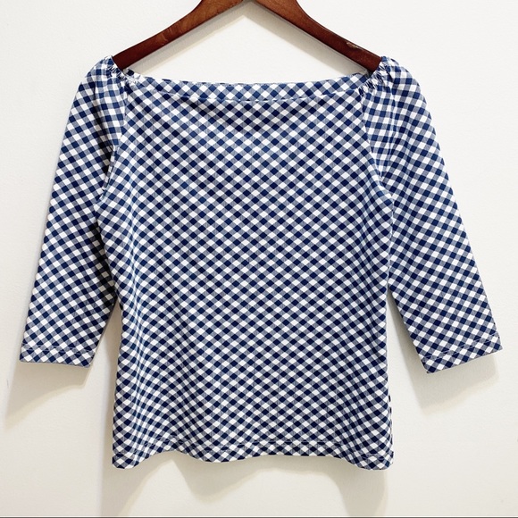 Sailor Sailor | Tops | Sailorsailor Islander Nautical Blue White Check ...